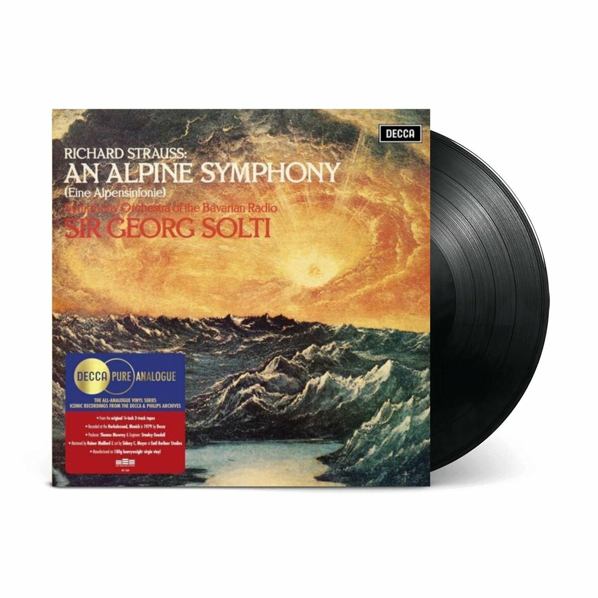 Виниловая пластинка Richard Strauss, Symphony Orchestra Of The Bavarian Radio, Sir Georg Solti - An Alpine Symphony