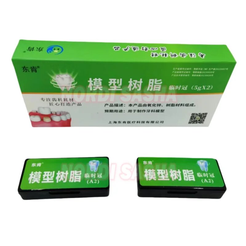 Runyes Временная корона и мост из смолы A2 A3 1box(5g X2) shde A2