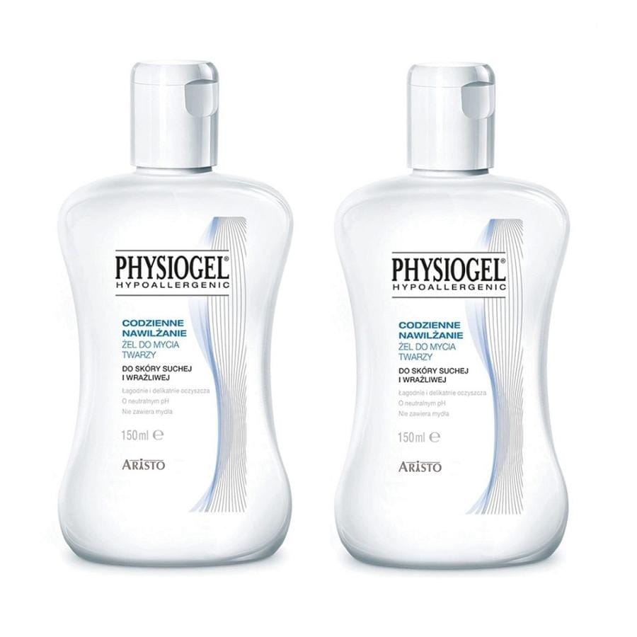 Гель для умывания Physiogel ежедневное увлажнение, для сухой и чувствительной кожи, 2x 150 мл
