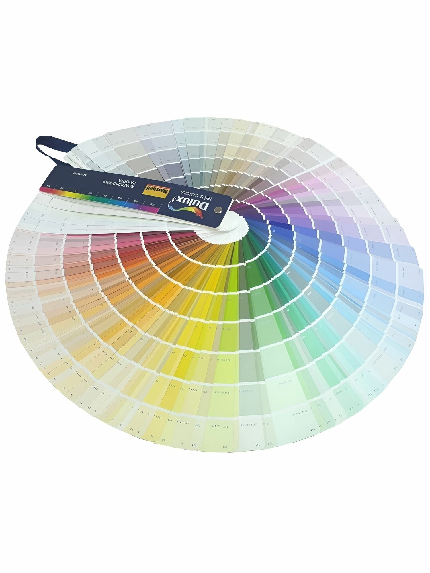 Колеровочный веер Dulux CP5 Luxium, палитра 2079 цветов, веер для подбора цвета краски, цветовая карта для дизайнеров, маляров и ремонта