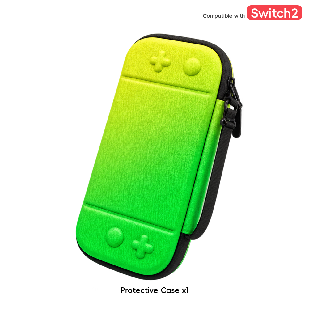 DATA FROG Чехол для консоли Switch 2, жесткий EVA дорожный кейс, защитный чехол и органайзер для Switch 2