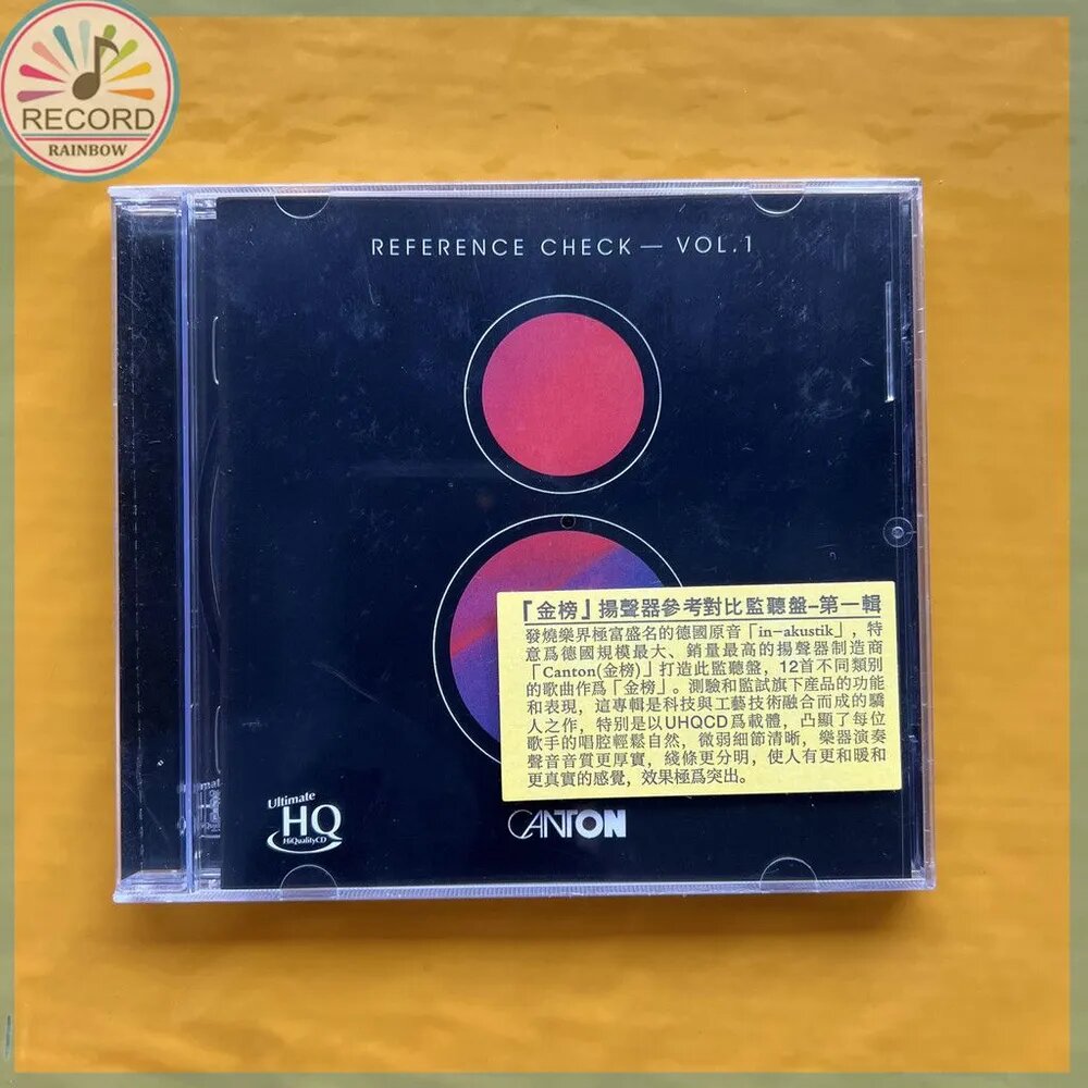 CD In Akustik REFERENCE CHECK Vol.1 CANTON CD GD02369 запечатанный совершенно новый альбом