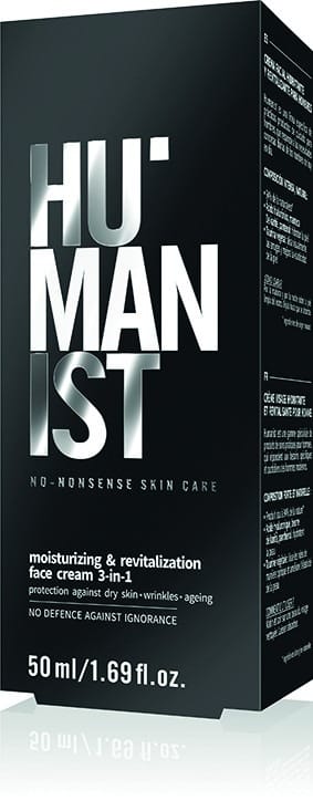 Крем для ухода за кожей Delia Cosmetics Humanist, увлажняюще-восстанавливающий 3в1 для мужчин, 50 мл