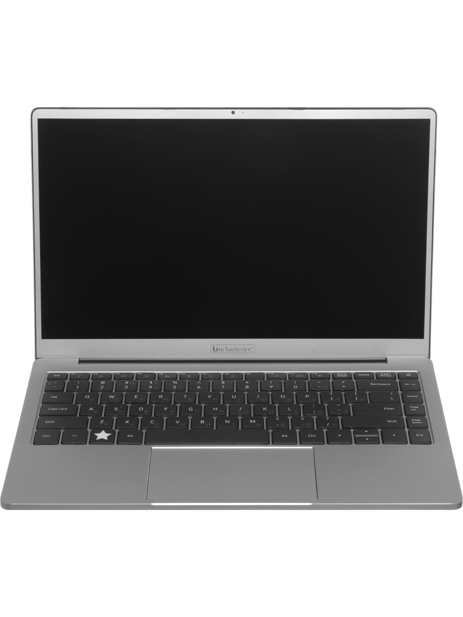 Ноутбук Unchartevice 14.1" 6640MA KX-6000 KX-6640MA/8Gb/SSD256Gb/noOS/серебристый