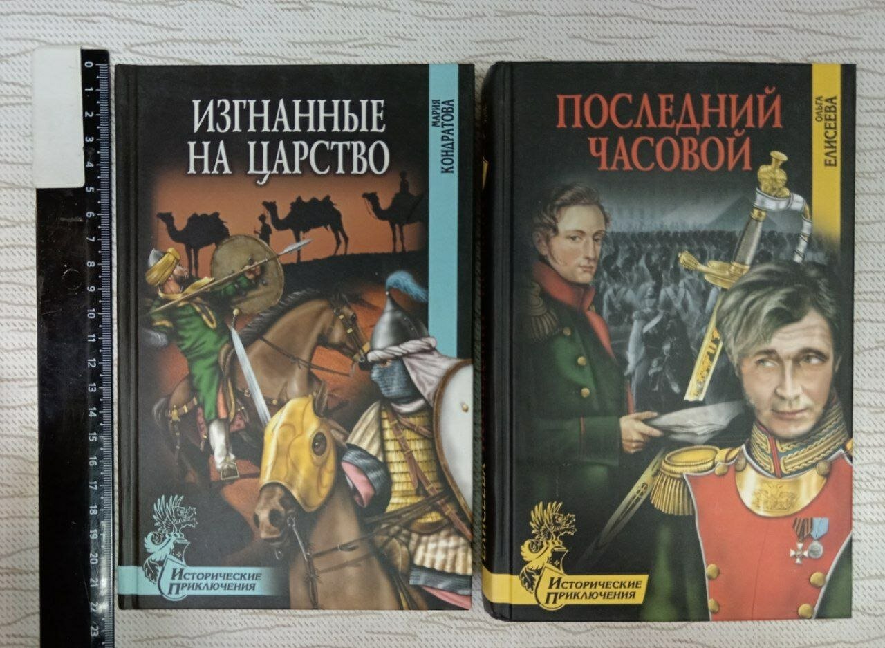 Комплект из 2-х книг: Мария Кондратова "Изгнанные на царство" и Ольга Елисеева "Последний часовой"