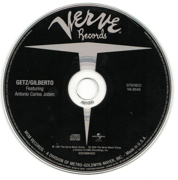 Музыка CD Stan Getz - Getz / Gilberto — фото 1