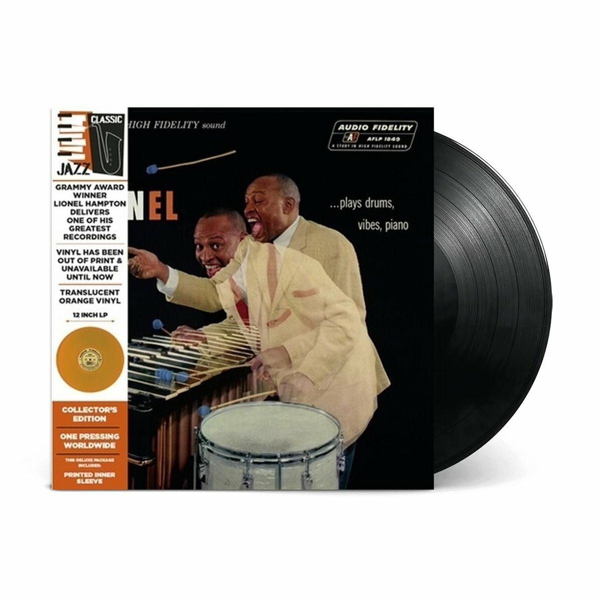Виниловая пластинка Lionel Hampton - Lionel. Plays Drums, Vibes, Piano