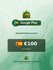 Подарочная карта Google Play на 100 Евро, Испания, Оригинальный код