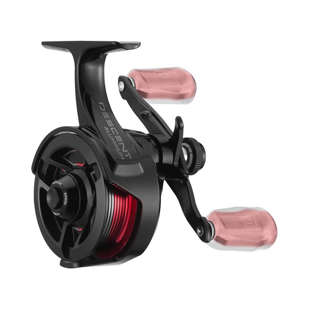 Катушка 13 FISHING Descent Inline Ice Fishing Reel 2.7:1 Gear Ratio Left Hand Retrieve (Aluminum Spool Gen 2)