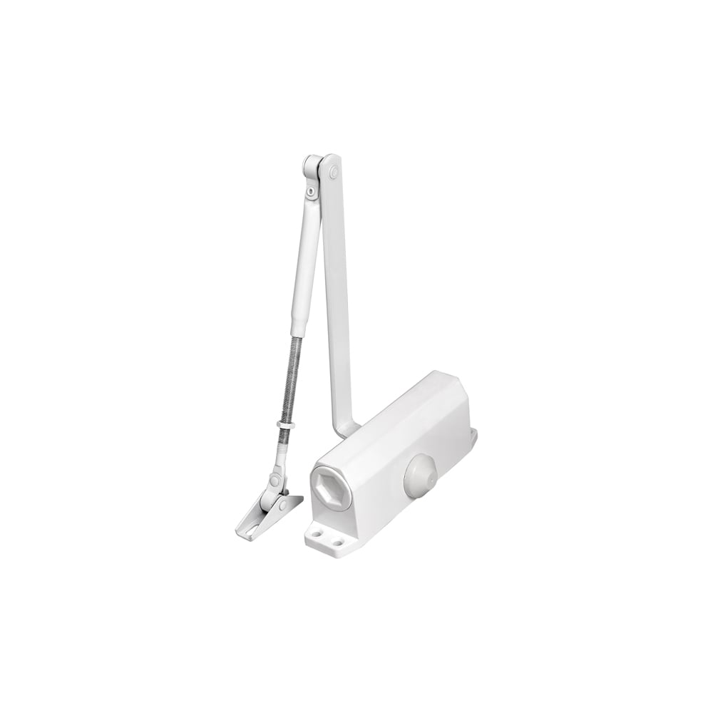 Дверной доводчик Ajax TDR-100 WH 50-100 кг, белый 43827
