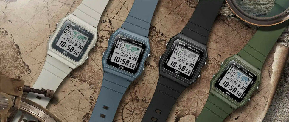 Наручные часы CASIO, черный/серый — фото 1