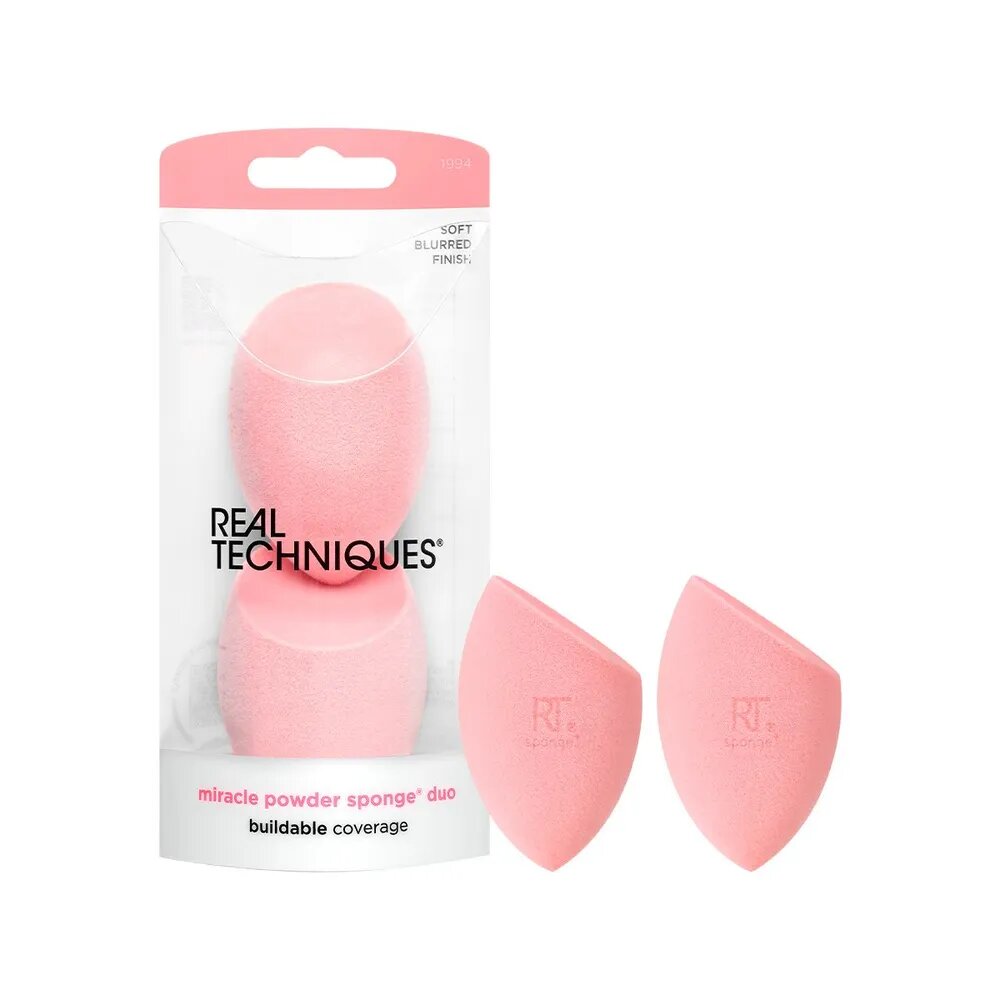 Набор спонжей для макияжа Real Techniques Miracle Powder Sponges (2 шт.)