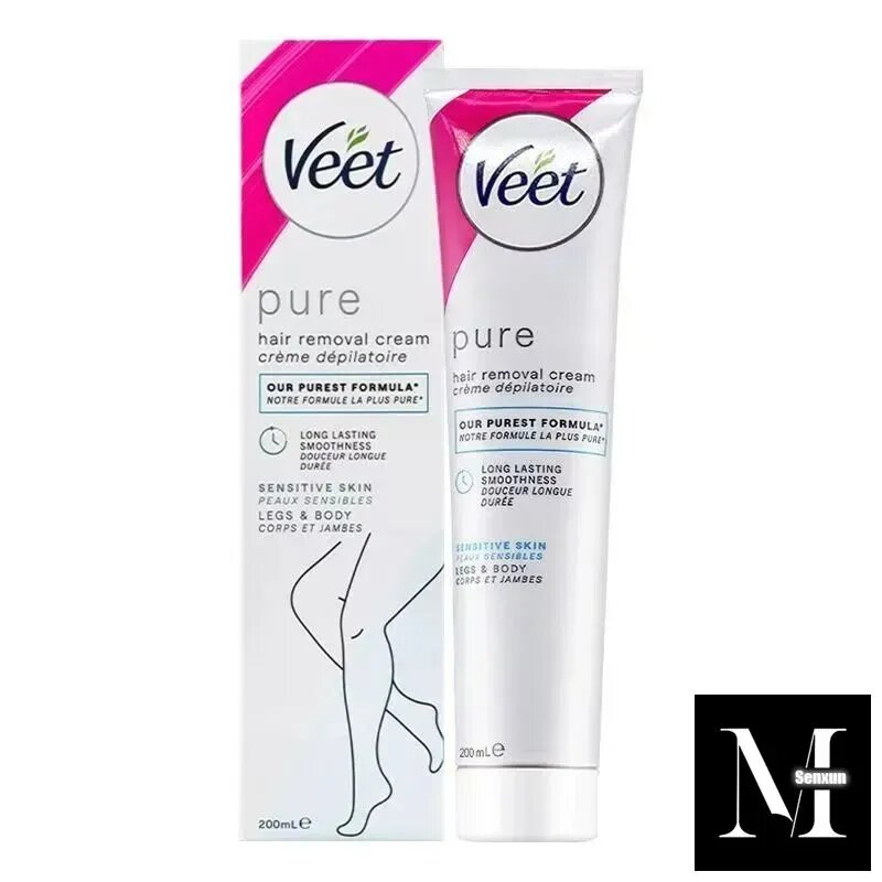 Крем для депиляции для чувствительной кожи Veet MINIMA, 200 мл