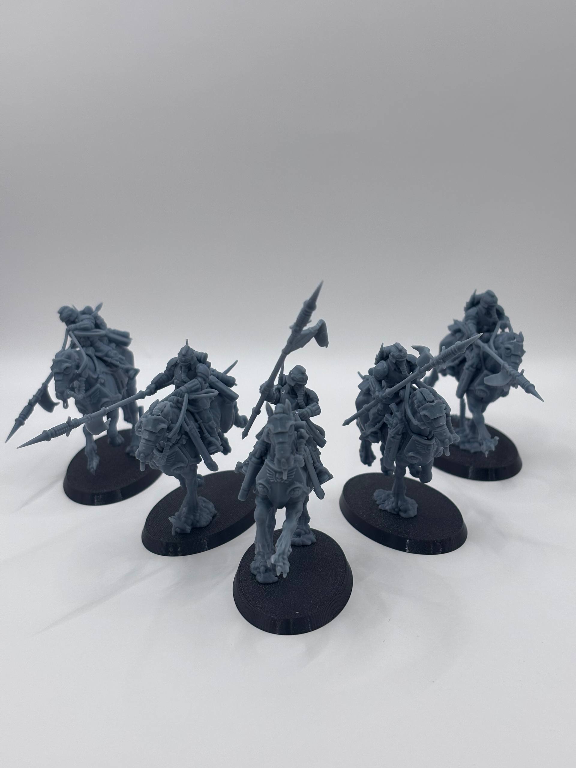 Набор миниатюр "Astra Militarum : Krieg Death Riders" Warhammer 40k