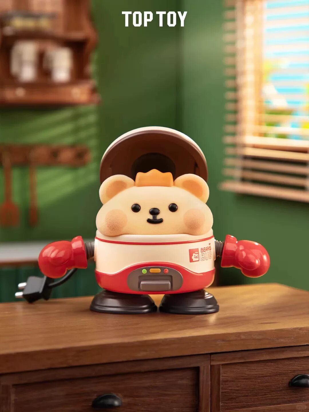 TOPTOY EasyLife Series Маленькая Медвежья Робот Фигурка Сюрприз, Новая Неповрежденная Модель