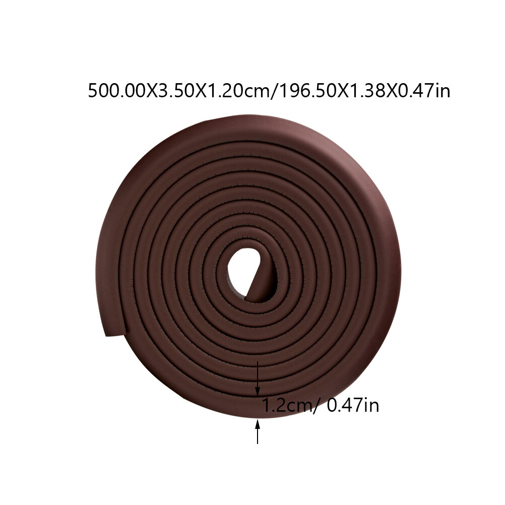 Защитная Противоударная Лента Для Дома Из Термоэласта 500.00X3.50X1.20Cm Коричневый 6 Метров