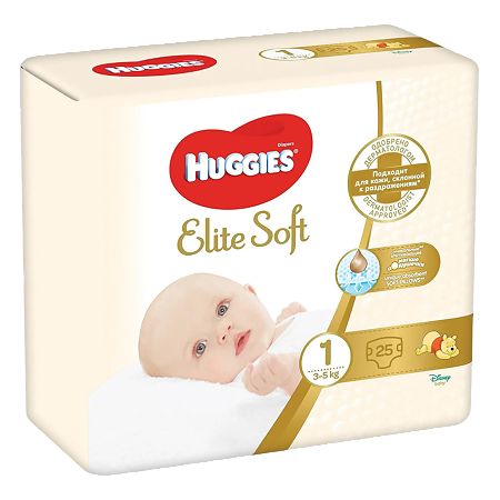 Хаггис подгуз ELITE SOFT 1/3-5кг №20