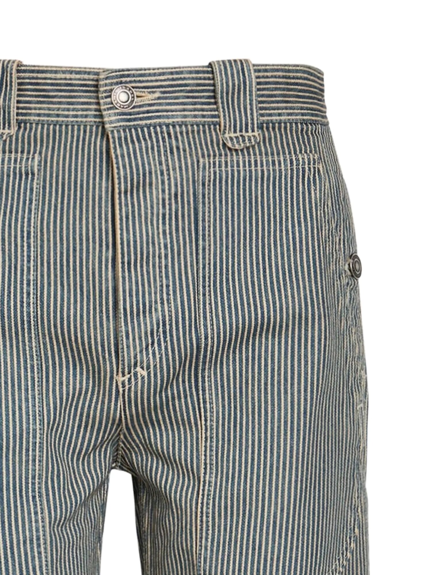 Джинсы Isabel Marant Ermina stripe-pattern jeans, размер 36 — фото 1