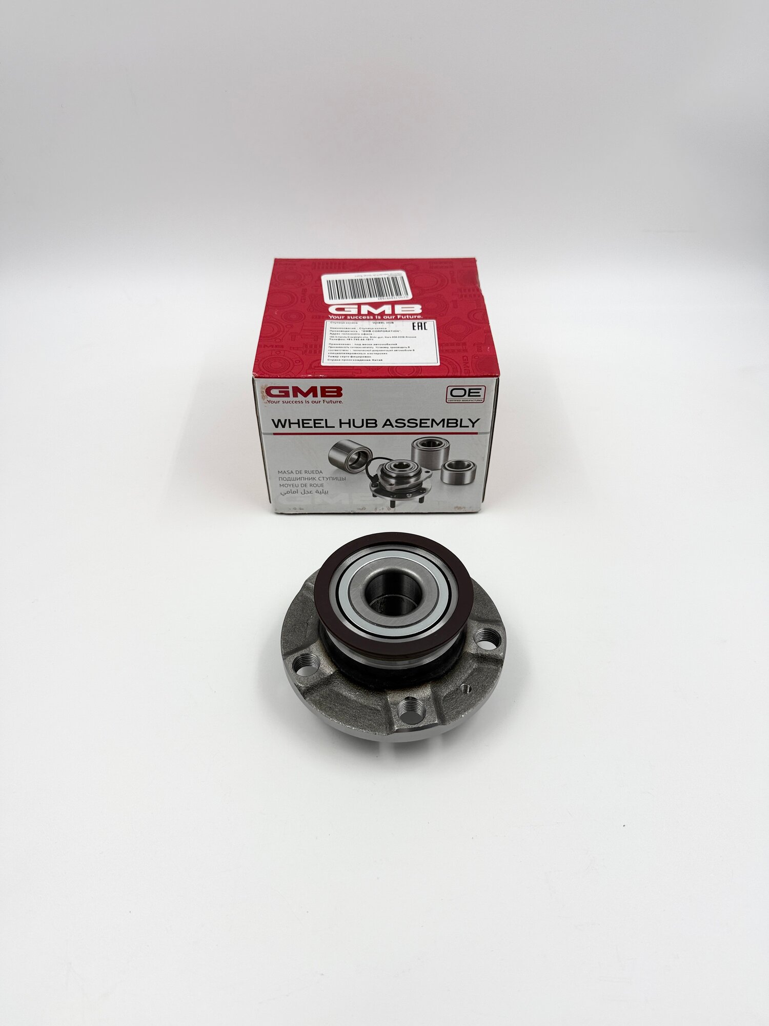 Ступица GMB GH34910, задняя, с ABS, левая/правая, для Volkswagen Polo Sedan; Skoda Fabia Skoda Rapid, 1шт.