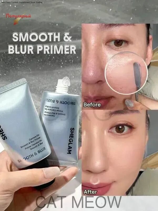 Крем для лица sheglam Camera On Smooth & Blur Primer, маскирующий темные круги под глазами, 30 мл праймер против темных кругов база под макияж