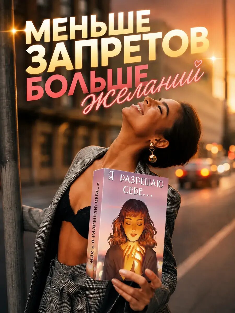 Метафорические универсальные ассоциативные карты МАК "Я разрешаю себе."