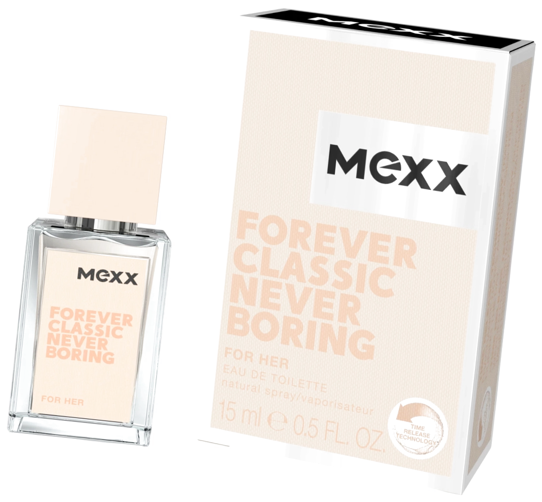Туалетная вода для женщин Мекс Форевер Невер Боринг Фо Хёр 15 мл - Mexx Forever Classic Never Boring