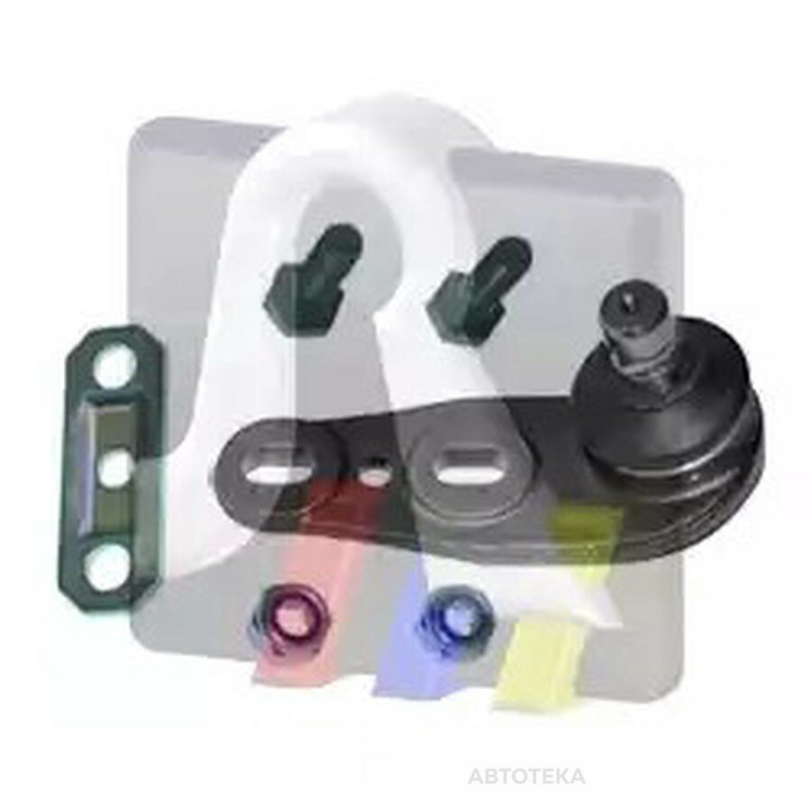 Опора шаровая VAG 80/90 -88 прав. (+крепеж) RTS 9300910056