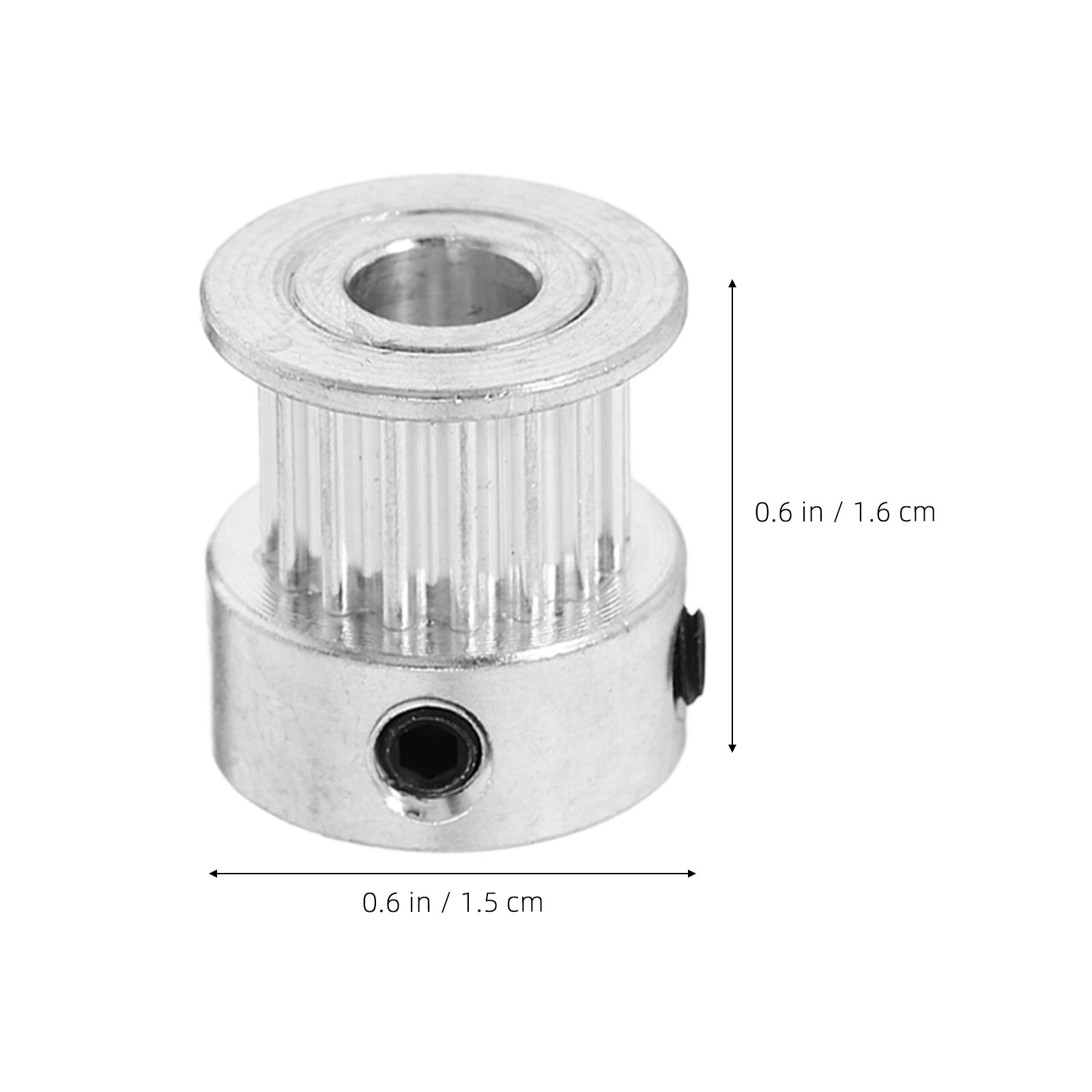 Набор Из 5 Штук Pulley Kit Для 3D Принтеров С Шириной Ремня 6мм Серебристый Размер 1 60X1 50X1 50Cm