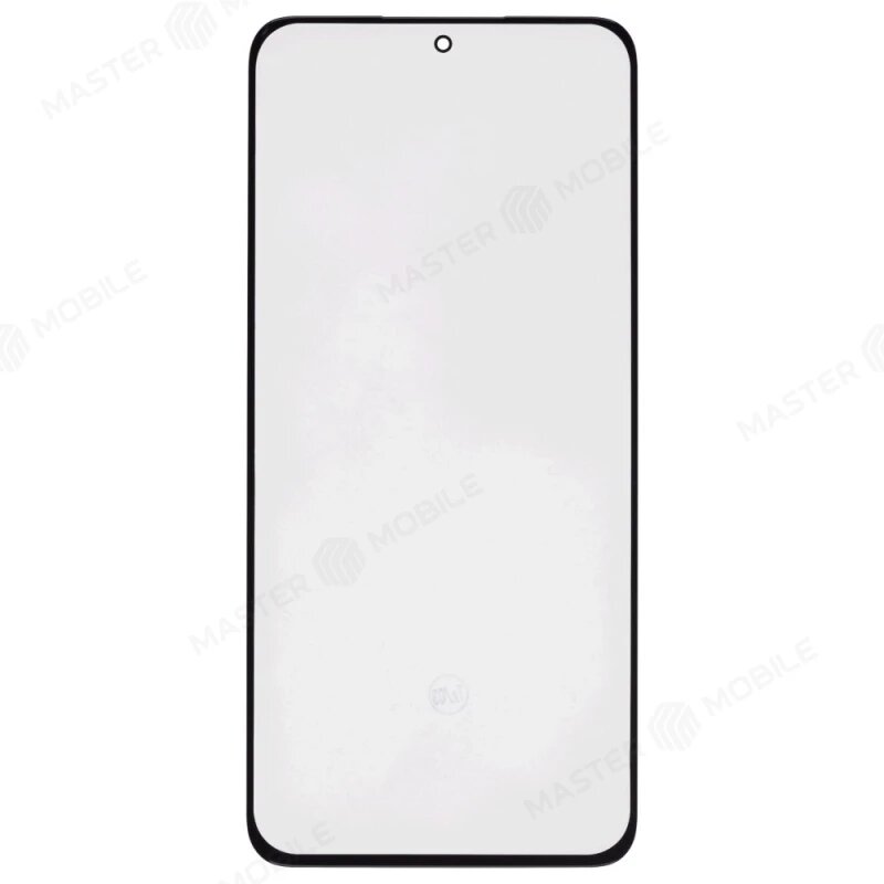 Стекло модуля для Xiaomi 12 (2201123G) / 12X (2112123AG) + OCA (черный)