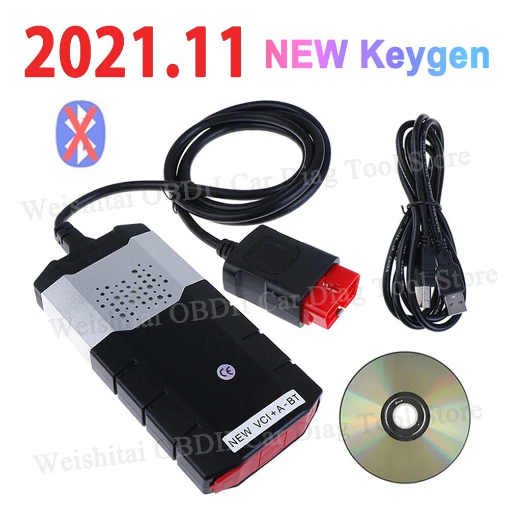2024 новый диагностический VdIJk Autocoms Pro Vd DS150e 2020.23 with keygen, delph1 case only usb
