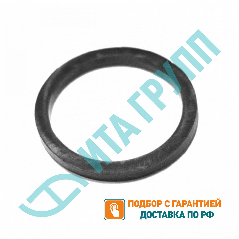 Уплотнительная прокладка фланца для водонагревателя Thermex, Ariston ТЭНа тип RCF, RCA квадратный профиль, D45мм, 180715