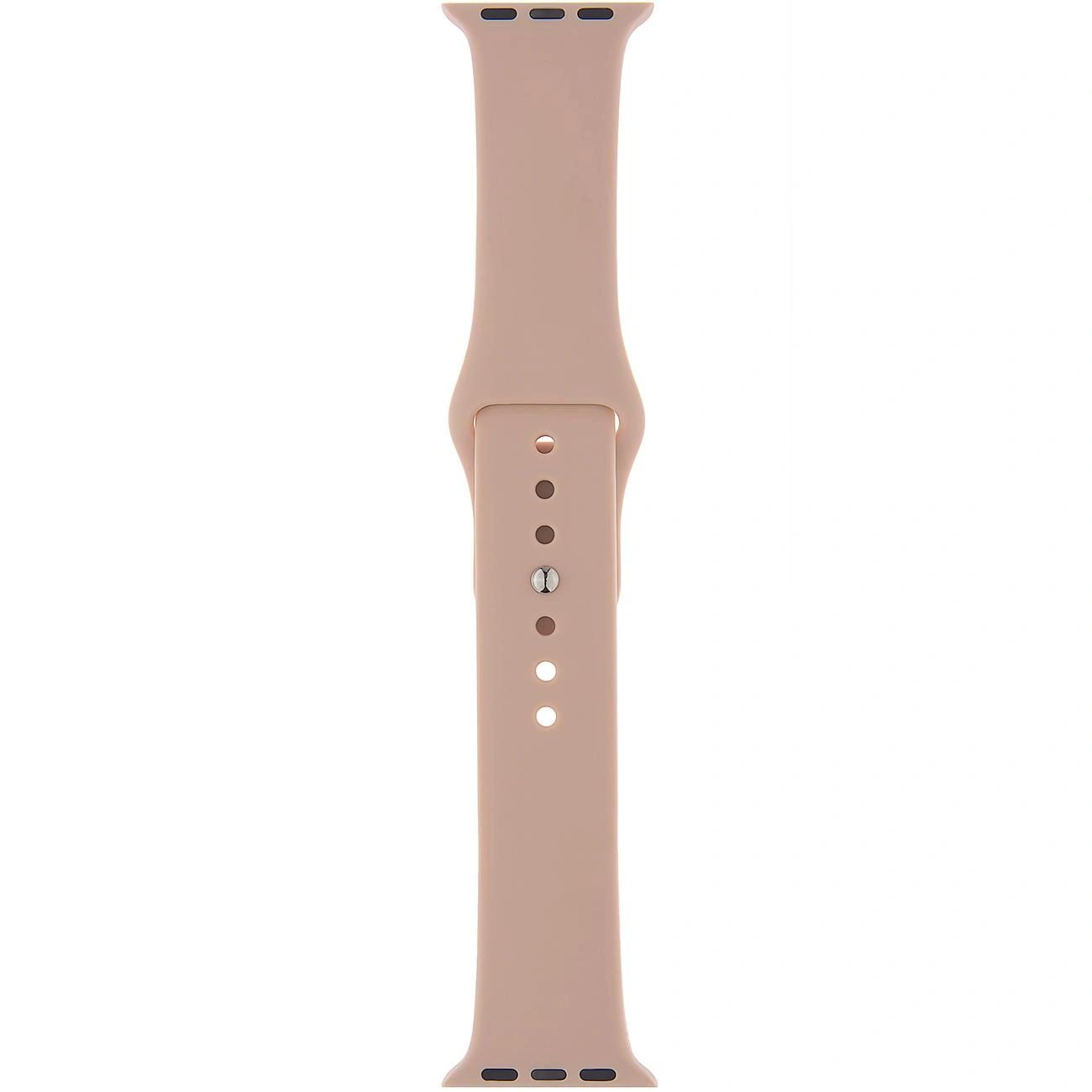 Ремешок InterStep Sport Apple Watch 42mm&44mm, силикон, Розовый