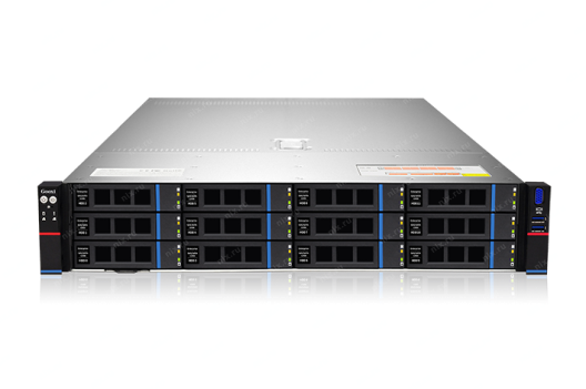 Gooxi 0.96.002.1026 SR201-D12RE 2u 12 bay platform with expander backplane, based on AMD 7003 ; 2x 2.5" rear SAS/SATA;