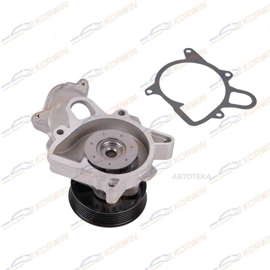 Насос водяной BMW 3 (E90) 04-/5 (E60) 01-/X5 (E70) 06- 2.0d/2.5d/3.0d KORWIN KWKK0051