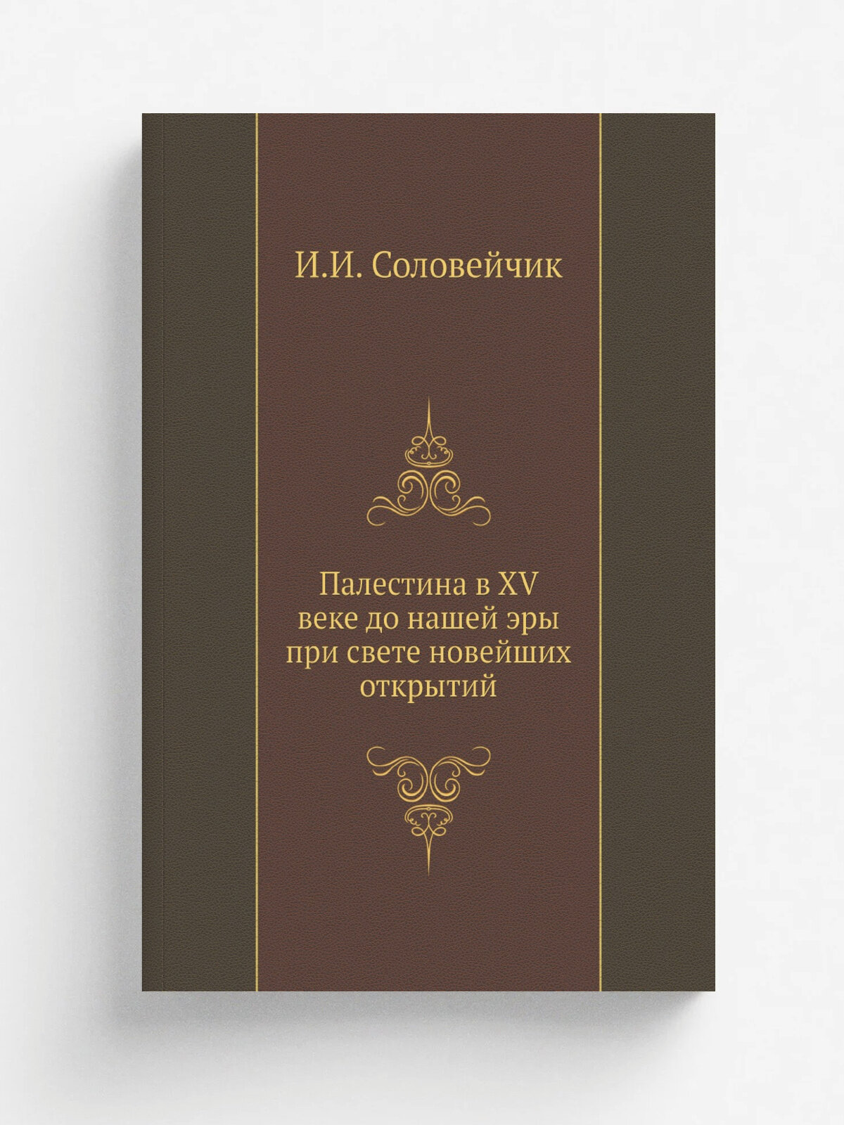 Палестина в XV веке до нашей эры при свете новейших открытий