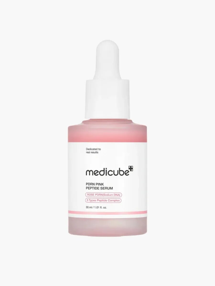 Medicube Оригинальные Кореи PDRN Pink Peptide Serum Пептидная сыворотка для лица с пдрн для чувствительной кожи, 30ml