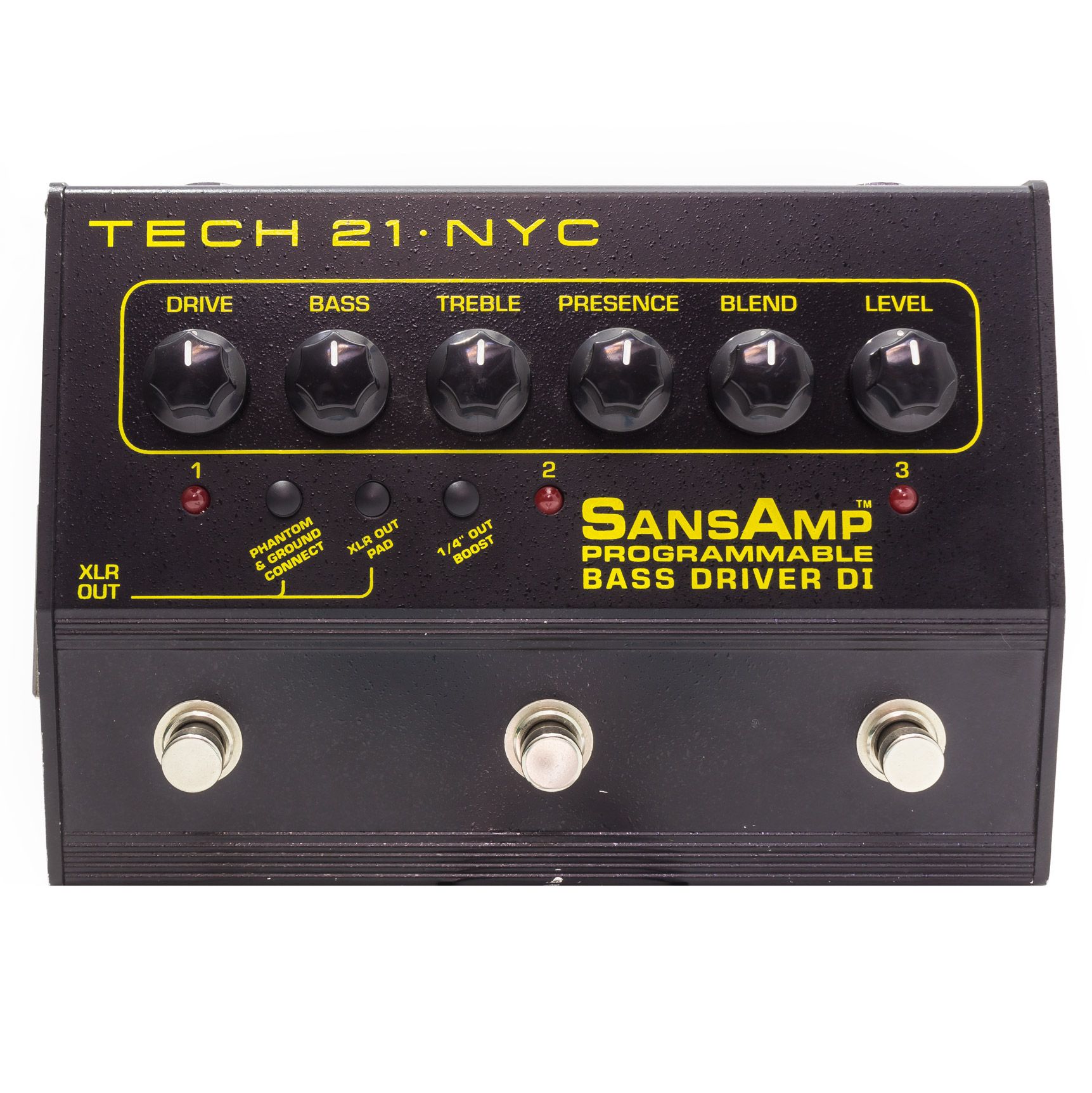Tech 21 Sansamp Programmable Bass Driver DI (Дисконтный товар. Возможны мелкие царапины и потёртости на корпусе)