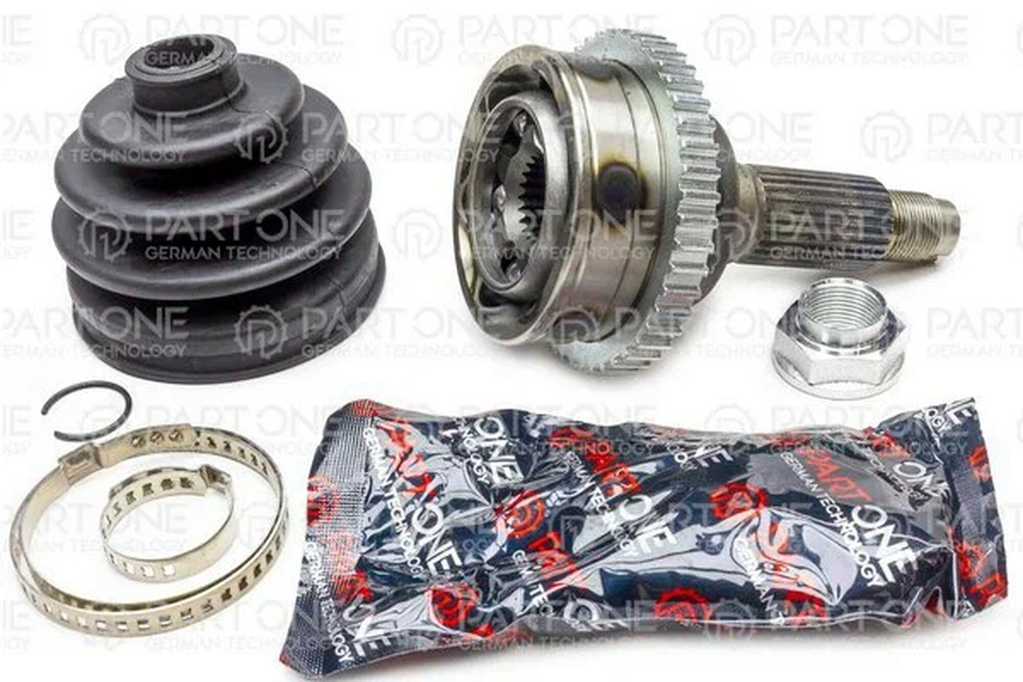 ШРУС PART-ONE 1CV106, для Kia Spectra/Shuma, АКПП, 28х56х22, с ABS, 46