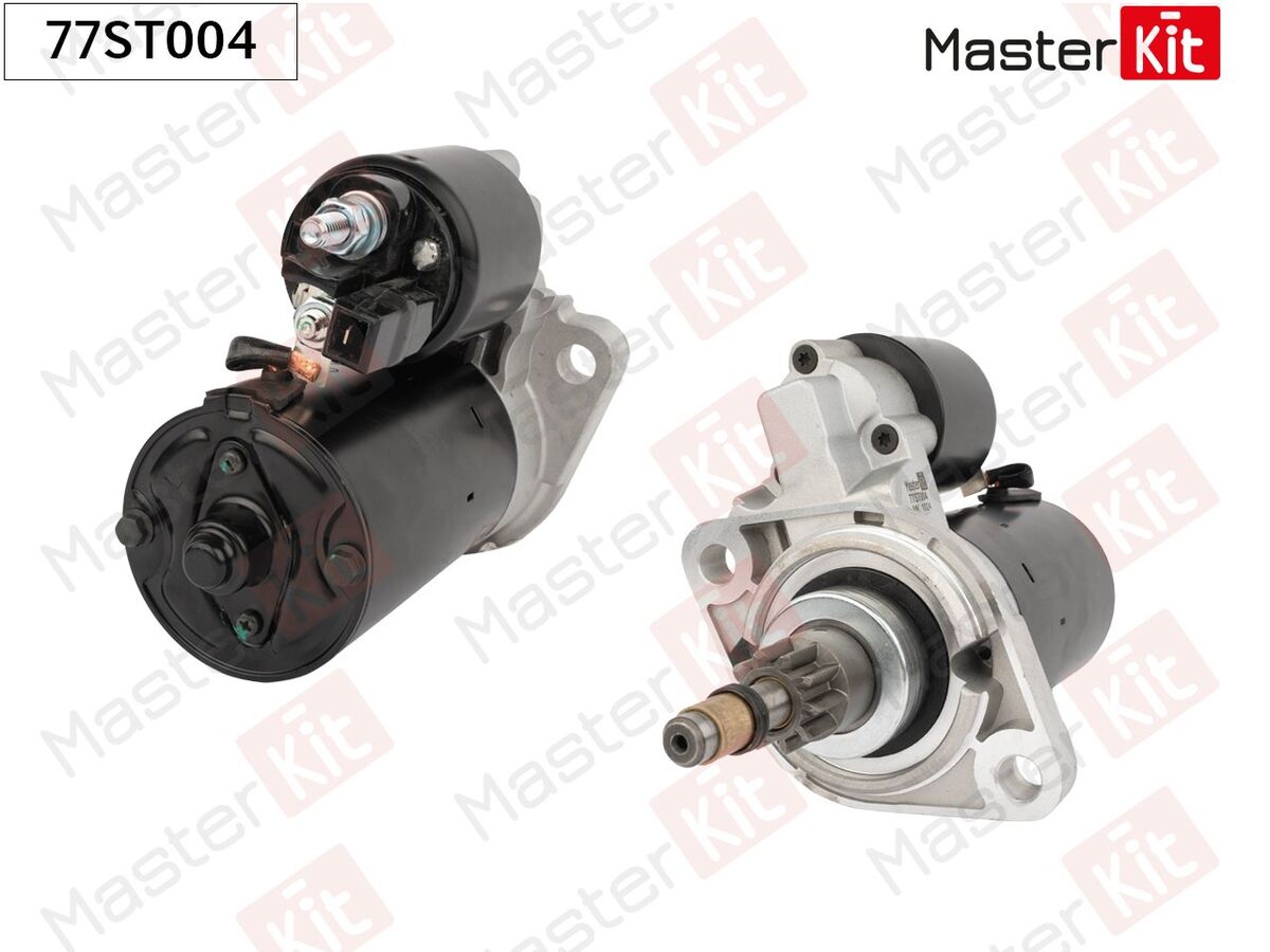 Стартер audi a3, vw golf 1.8t (1.1kw) (MASTERKIT 77ST004)