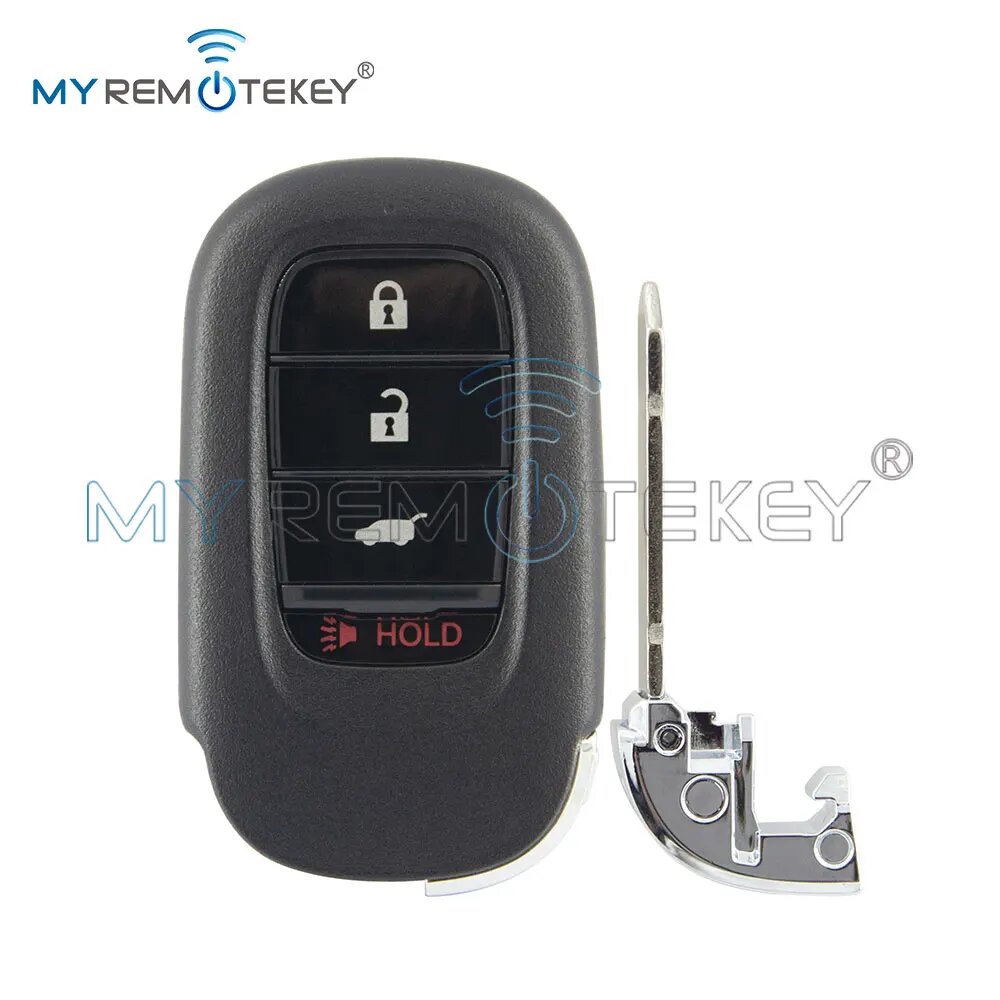 Корпус ключа для Honda CR-V Civic Accord Pilot 2022-2023, 4 кнопки, Цвет: 4Button-T