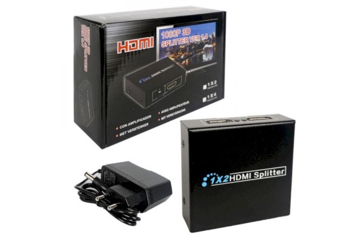Разветвитель-сплиттер HDMI 1x2 port