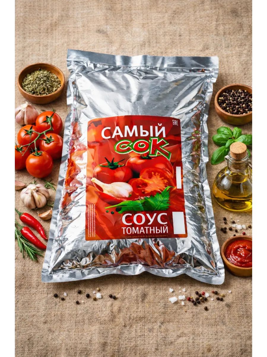 Томатный соус со специями профессиональный, 10 кг