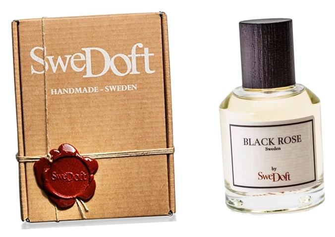 Парфюмерная вода Swedoft Black Rose 50 мл для мужчин и женщин / Черная Роза Свидофт унисекс аромат