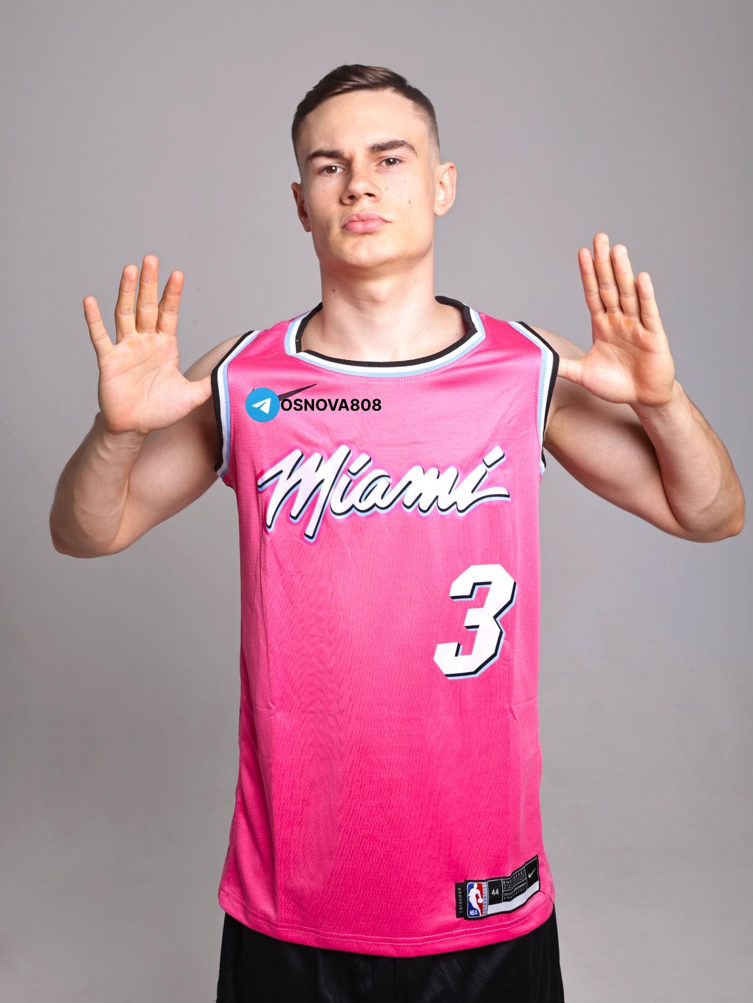 Майка спортивная Баскетбольная Miami Heat Wade