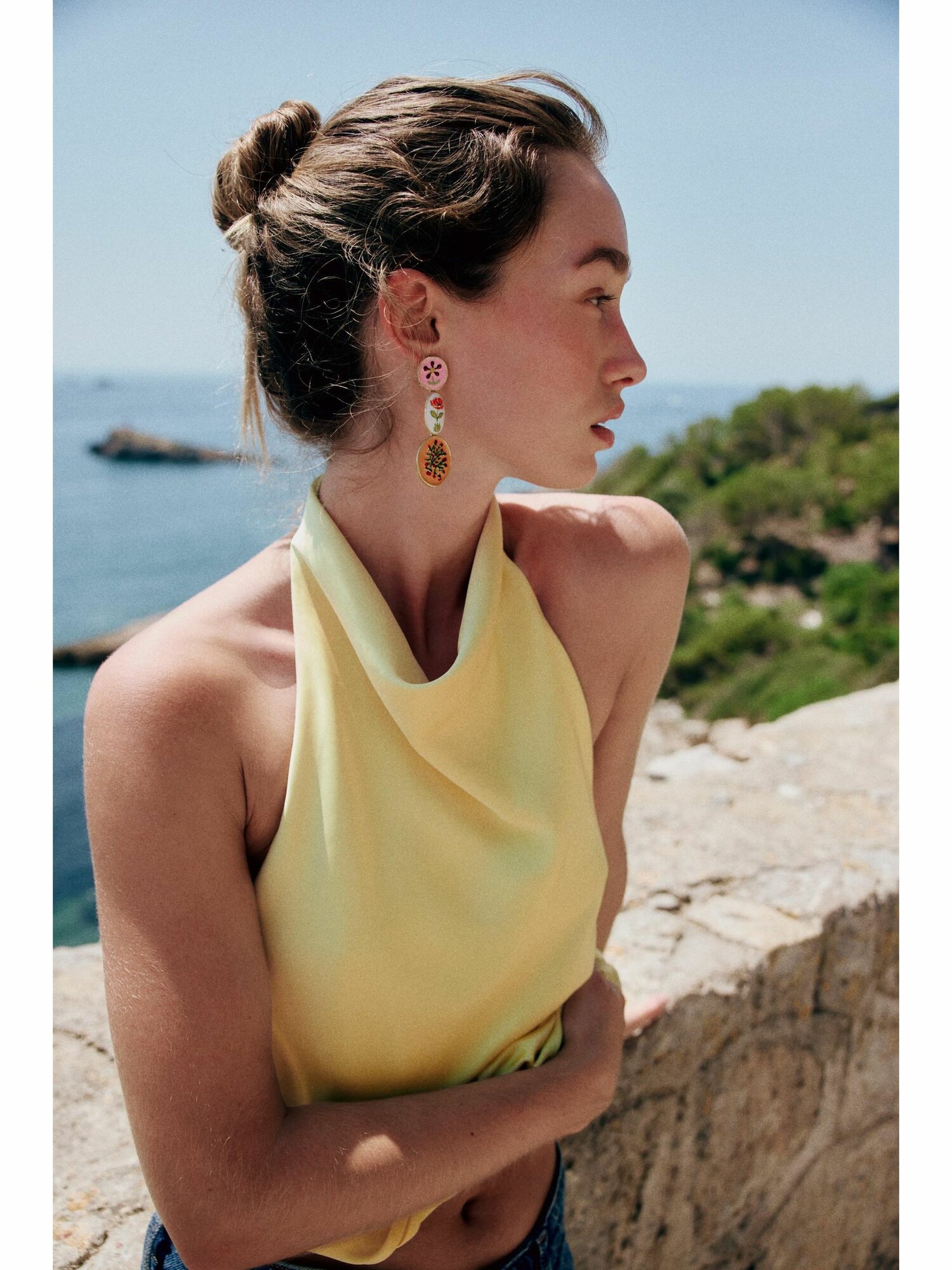 Серьги с подвесками Zara