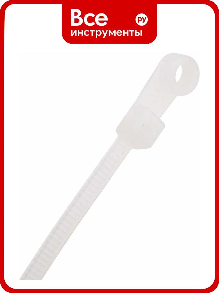 Хомуты под винт Navigator 93 608 nct-036-100-100-wh, 100 шт. 93608