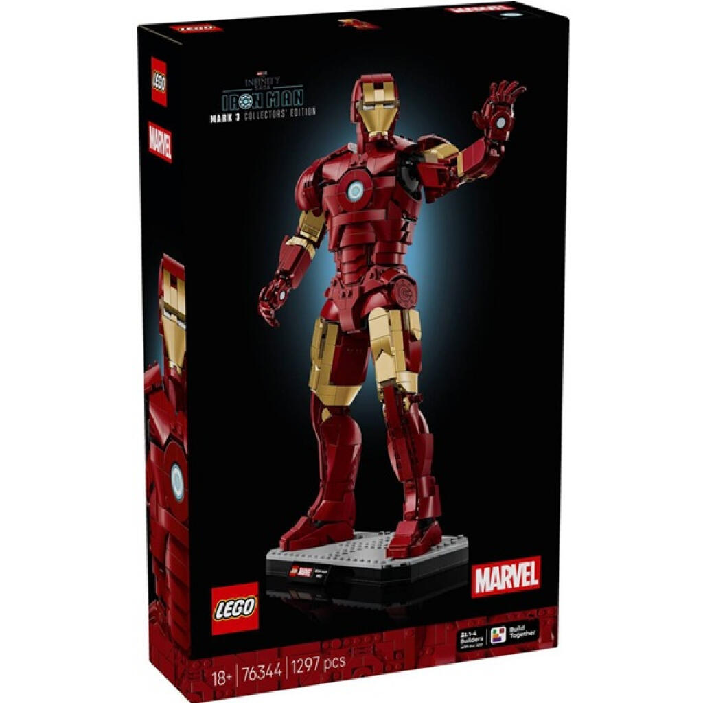 Конструктор LEGO Marvel Super Heroes: Железный Человек: Броня Mark 3 (76344)