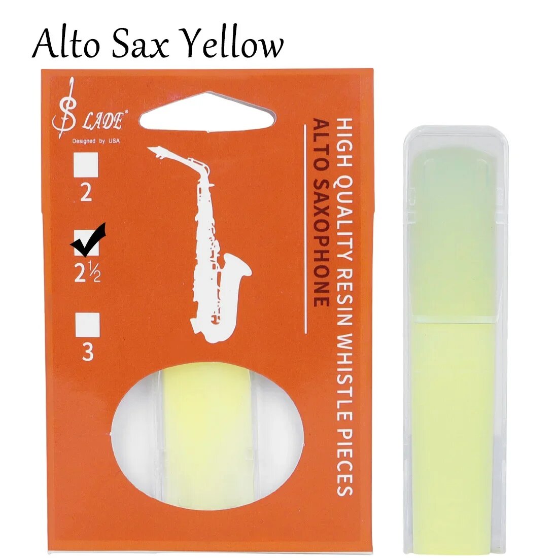 SLADE трости для саксофона Alto Sax Yellow 2.5