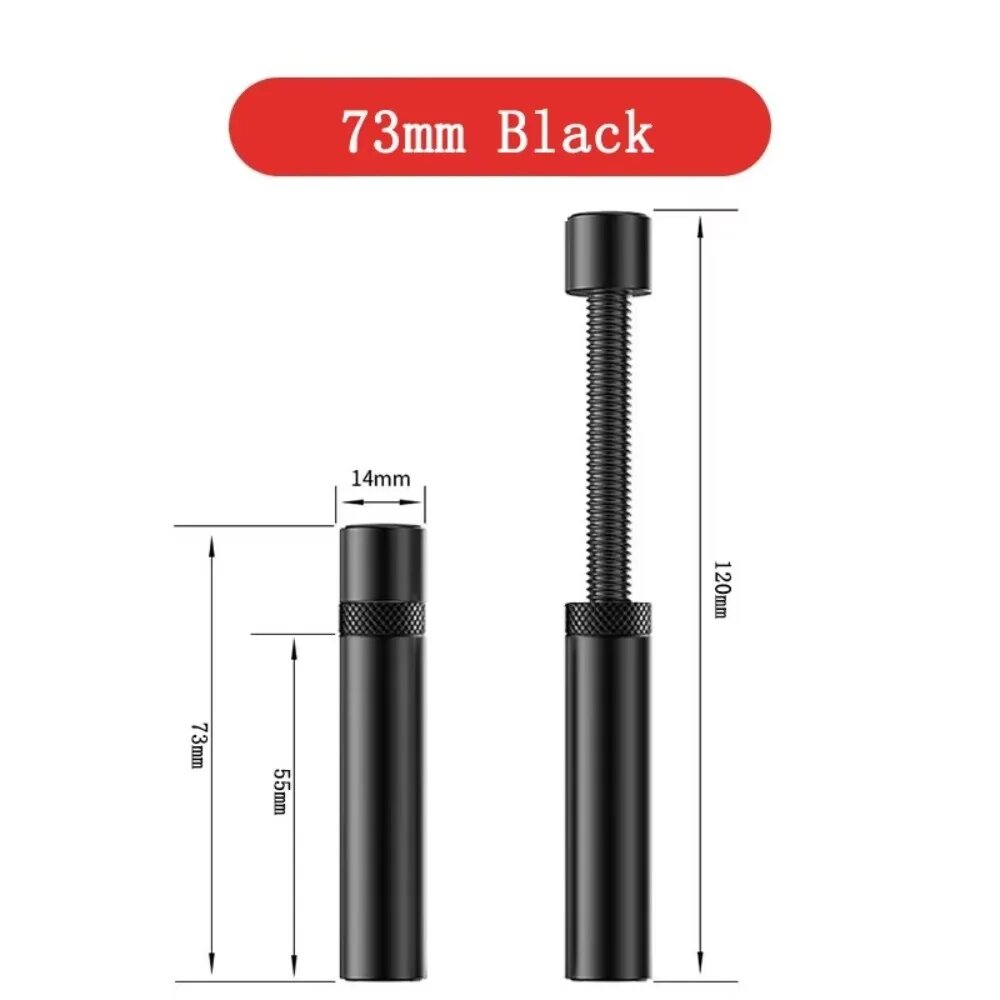 Алюминиевый держатель для видеокарты 27-120 мм Black L