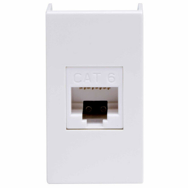 Розетка компьютерная RJ45 DKC Viva 1 модуль категория 6 белая